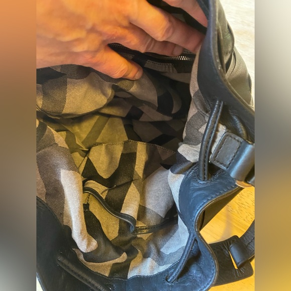 Kristopher Kon | Bags | Kristopher Kon Black Leather Bucket Bag | Poshmark